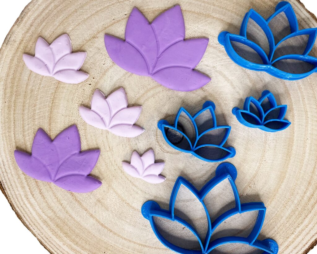 Polymer Clay Lotus Flower Cutter - QTcutters