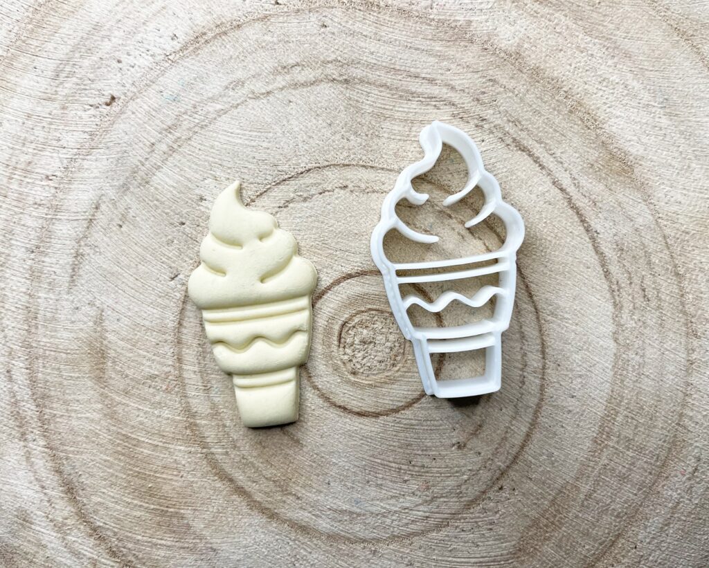 Polymer Clay Soft Ice Cream Cutter - QTcutters